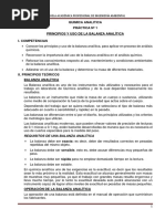 Prueba de Excentricidad en Balanzas | PDF | Química | Ciencias fisicas