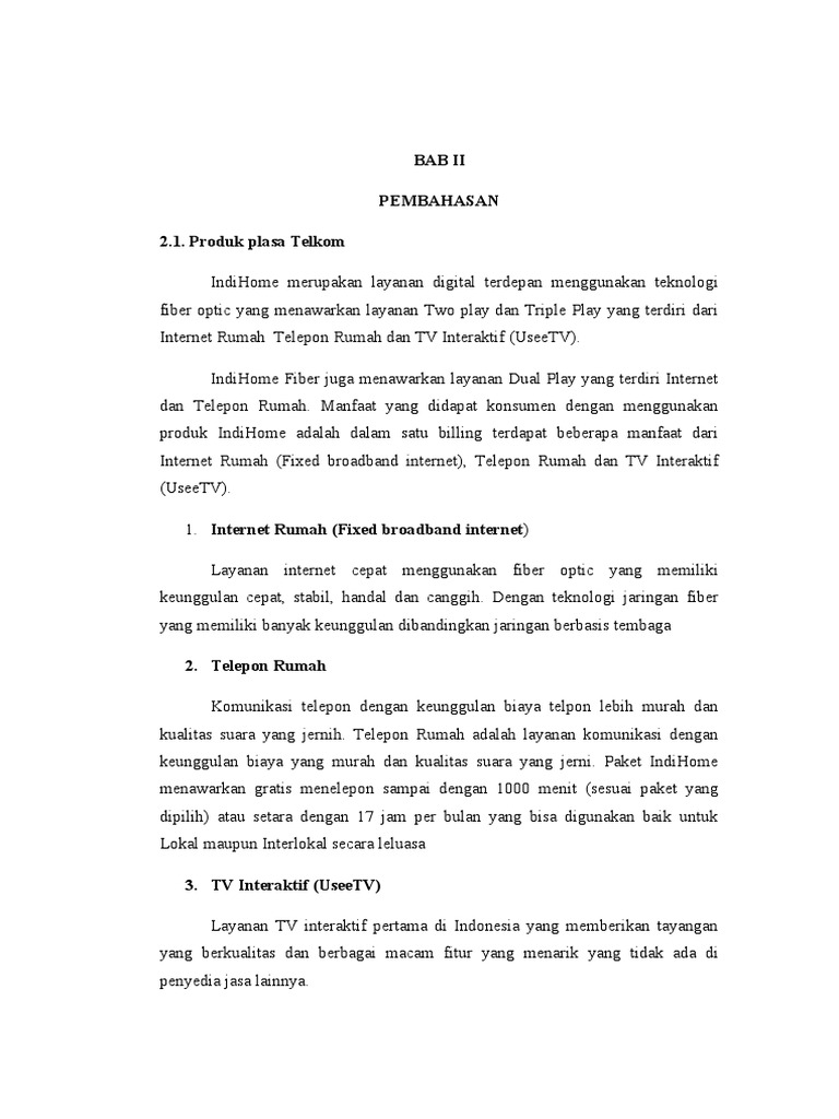 BAB II TLKM 2 | PDF BAB II TLKM 2 | PDF