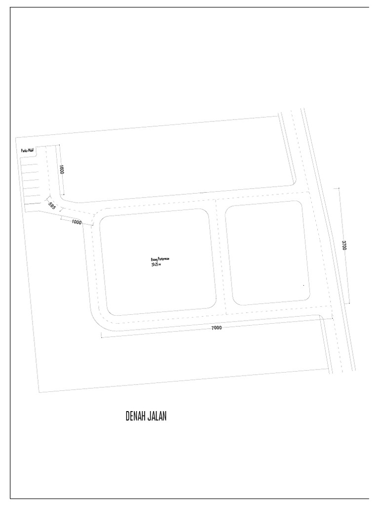 Denah Jalan PDF | PDF