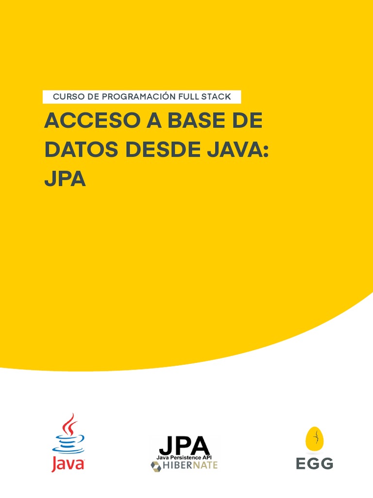 Guía JPA | PDF | SQL | Diseño de software