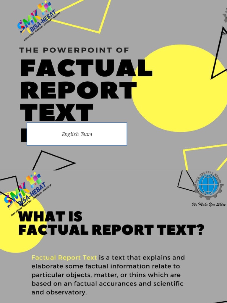 FACTUAL REPORT XI Grade | PDF