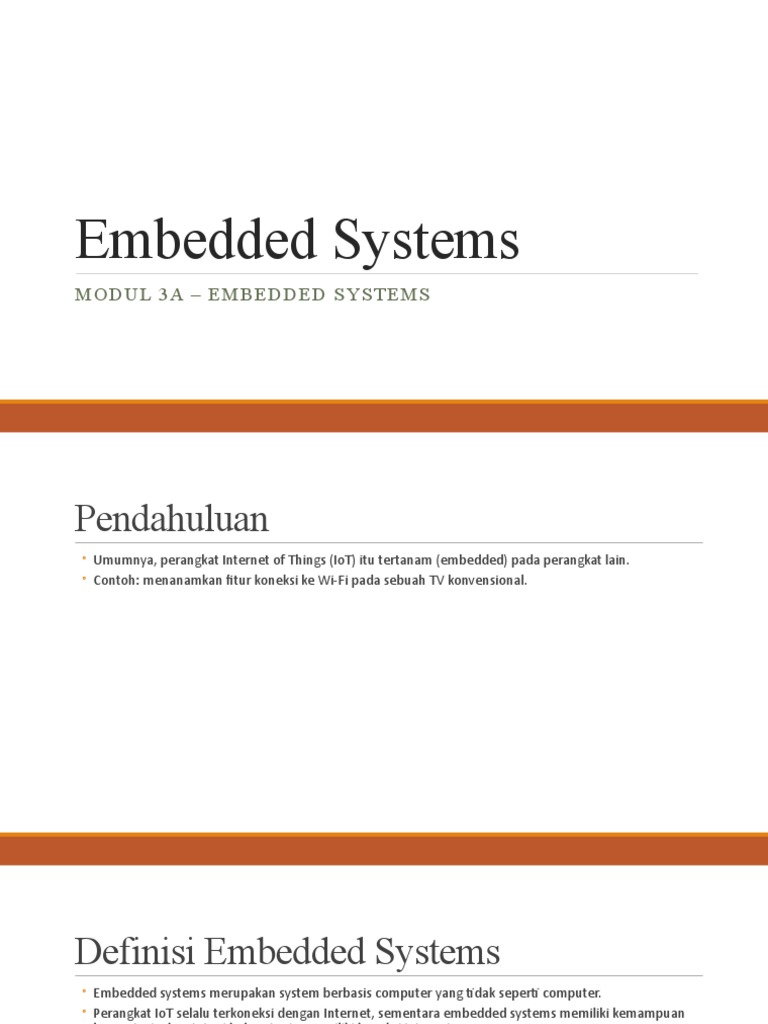 03 Modul 3 - Embedded System | PDF 03 Modul 3 - Embedded System | PDF