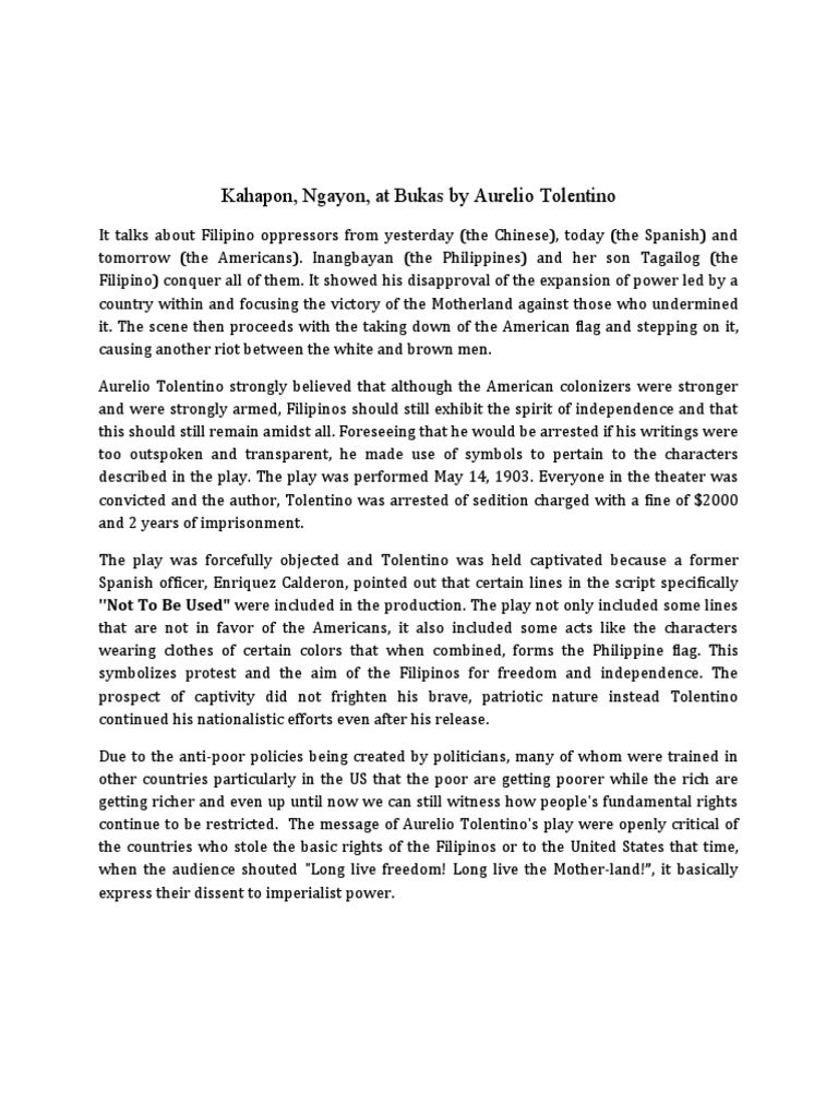 Kahapon Ngayon at Bukas Final | PDF