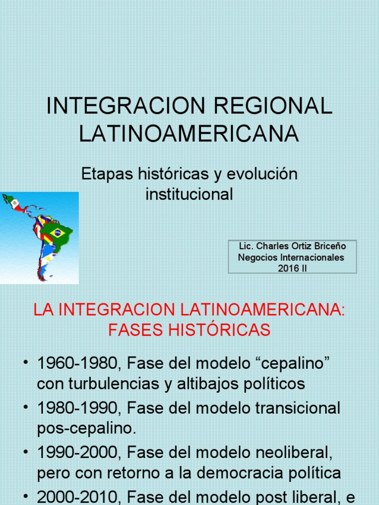 Integraciã - N-Regional-Latinoamericana Vi | PDF