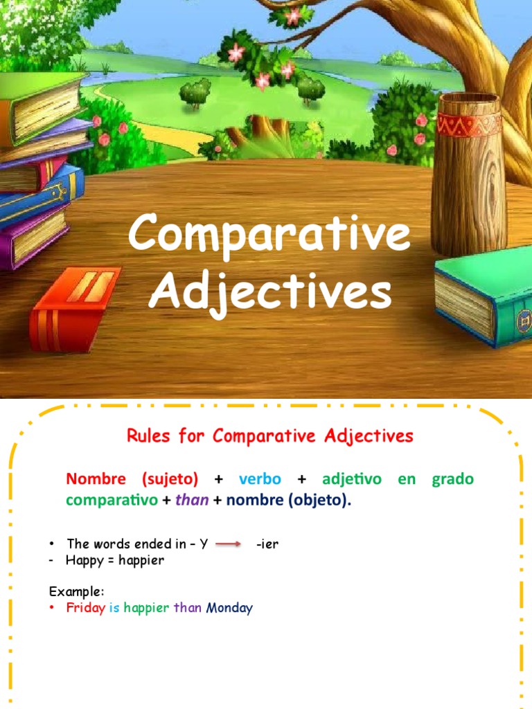 Comparative Adjectives | PDF