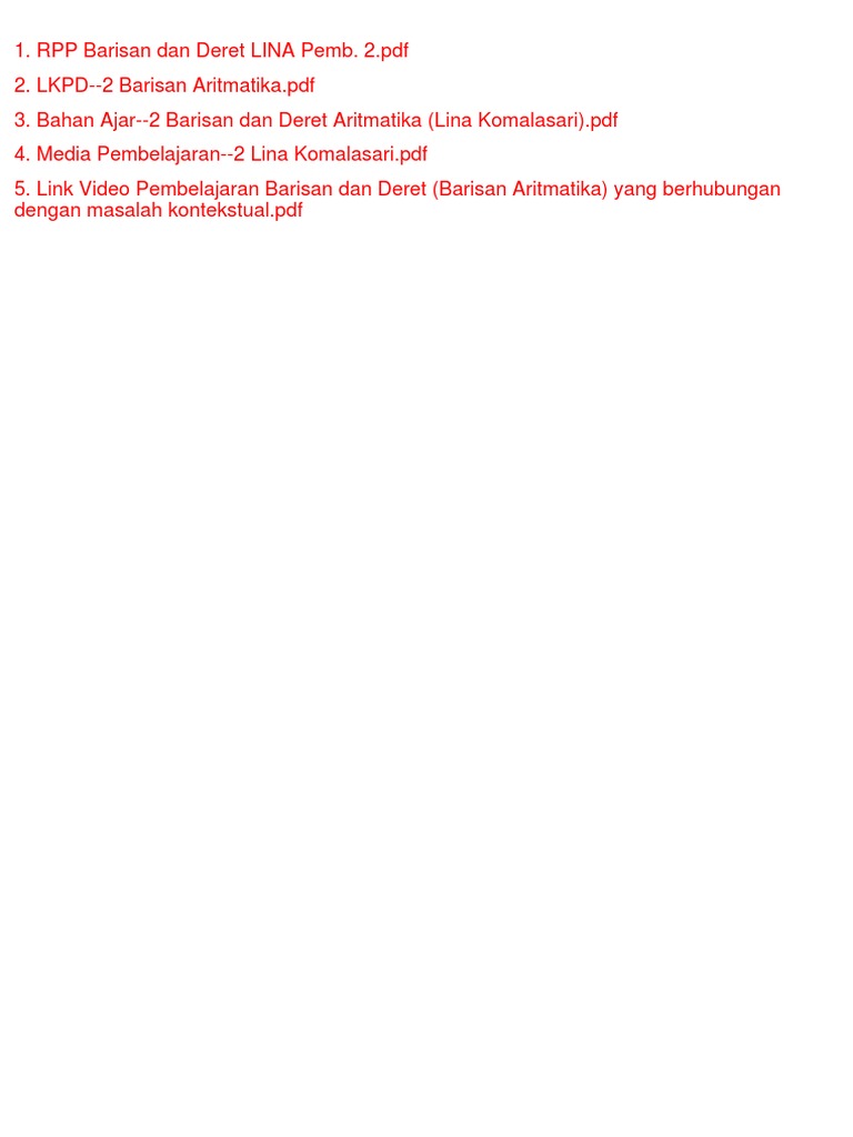 Perangkat Pembelajaran Aksi 2 Lina Komala Sari | PDF