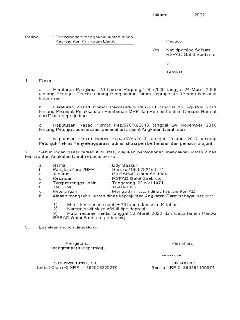 Aju Pensiun Dini | PDF