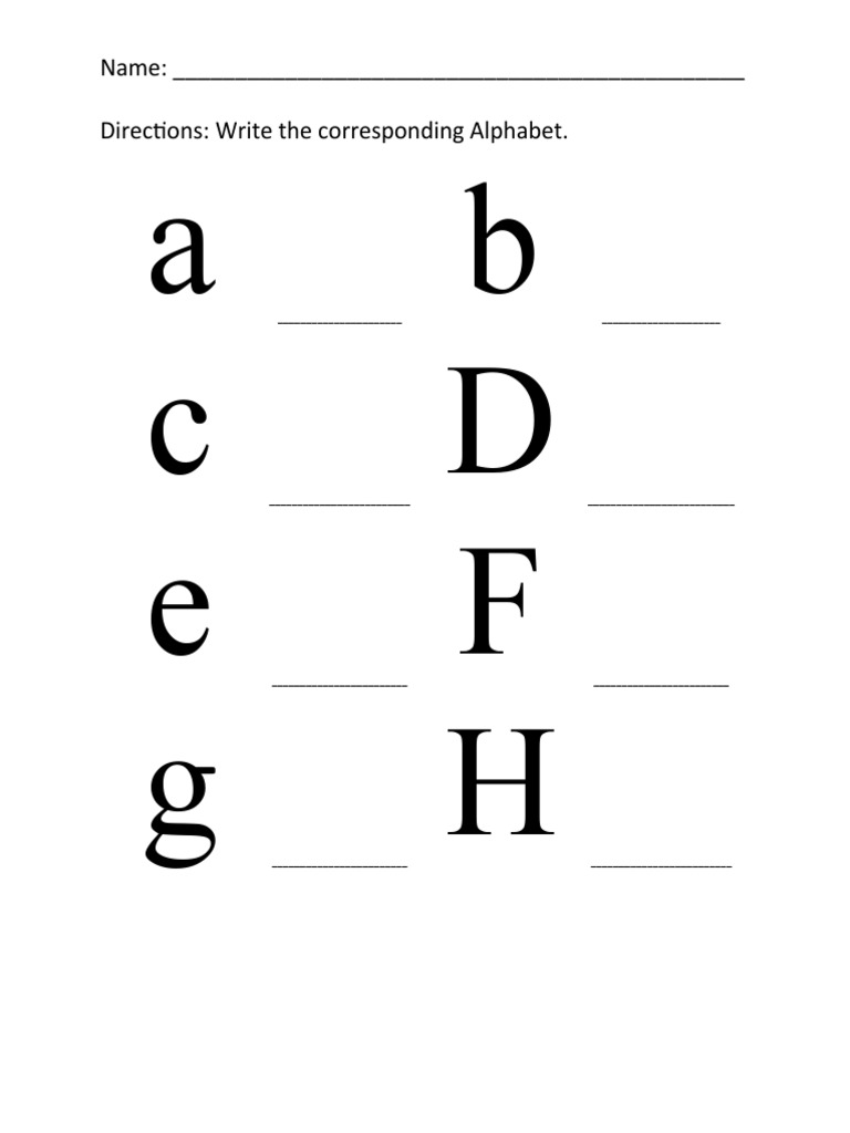 Alphabet | PDF