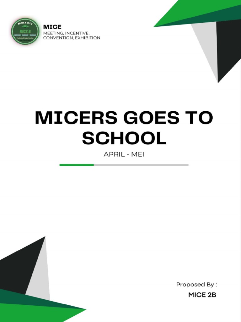 PROPOSAL MICE 2b-Sponsor | PDF