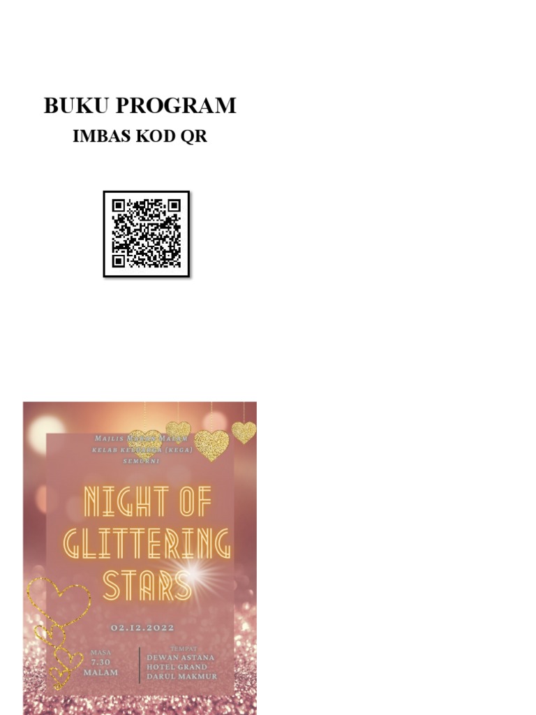 Buku Program Dinner Scan Me | PDF