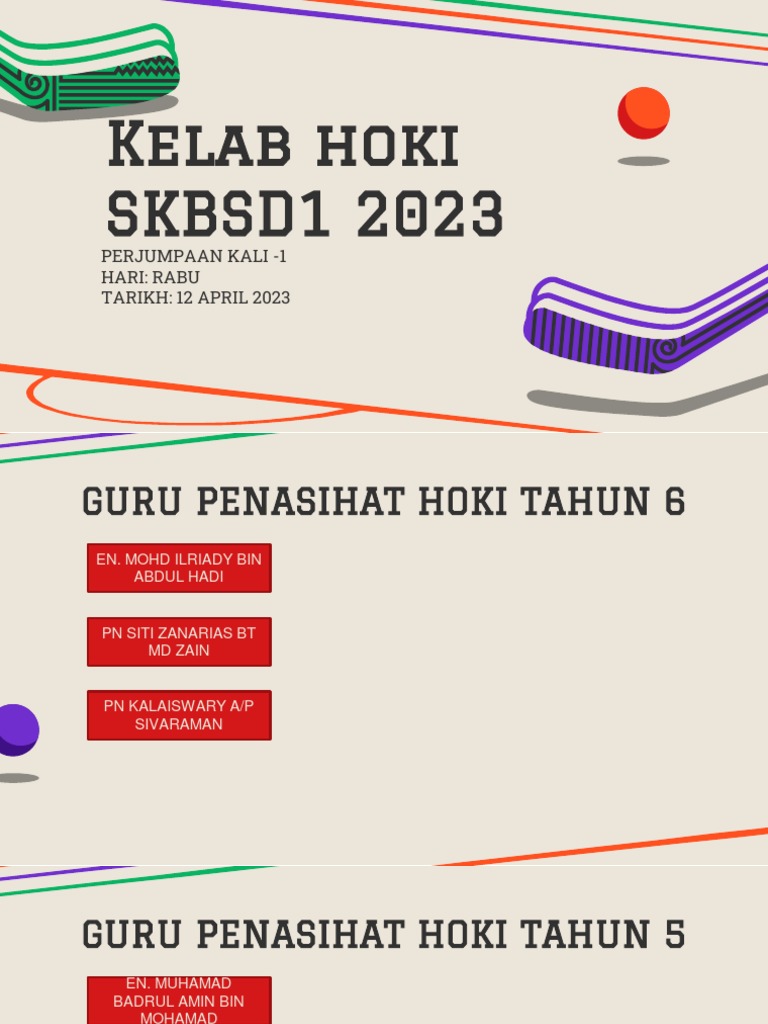 Slide Hoki 12 April 2023 | PDF