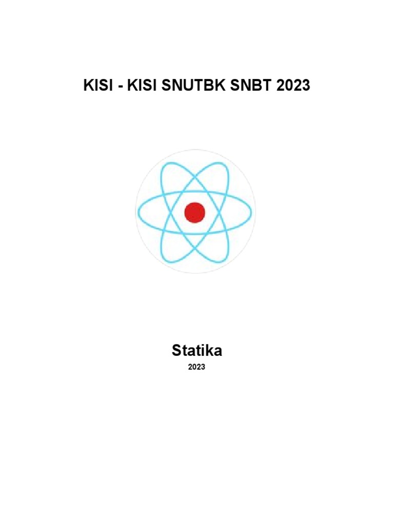 KISI-KISI SNBT 2023 - Statika Premium | PDF