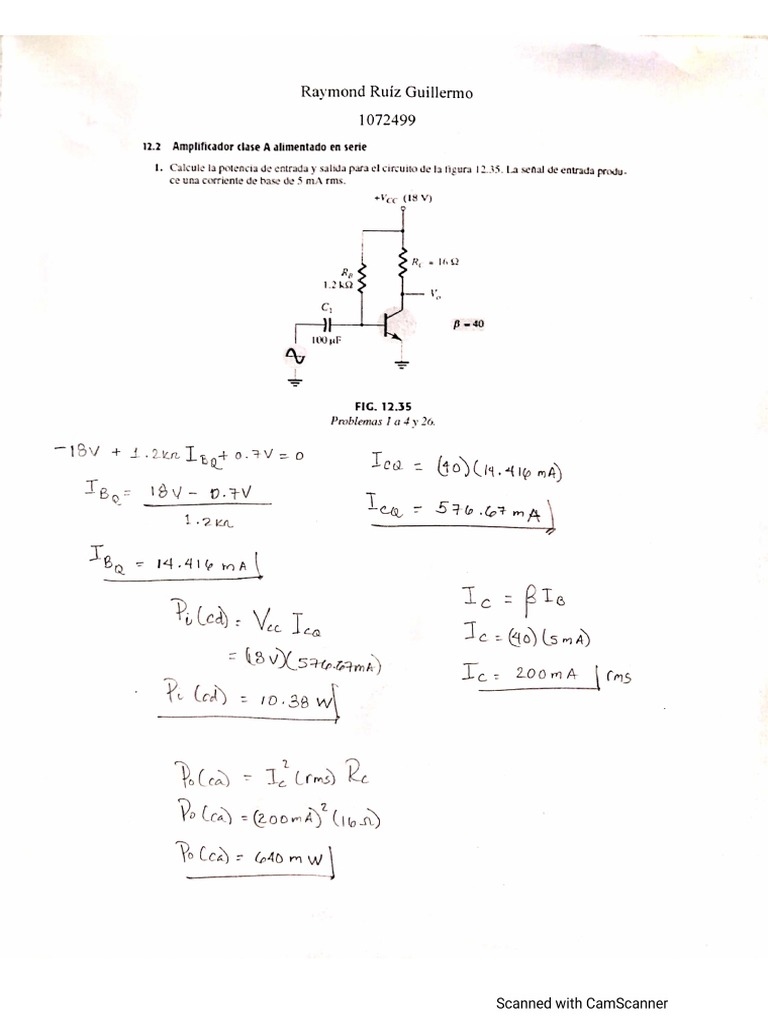 Práctica 1 - Electrónica II PDF | PDF