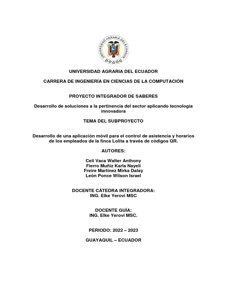 6SA-GRUPO3-CELI-FIERRO-FREIRE-LEÓN para Imprimir PDF | PDF | Código QR ...