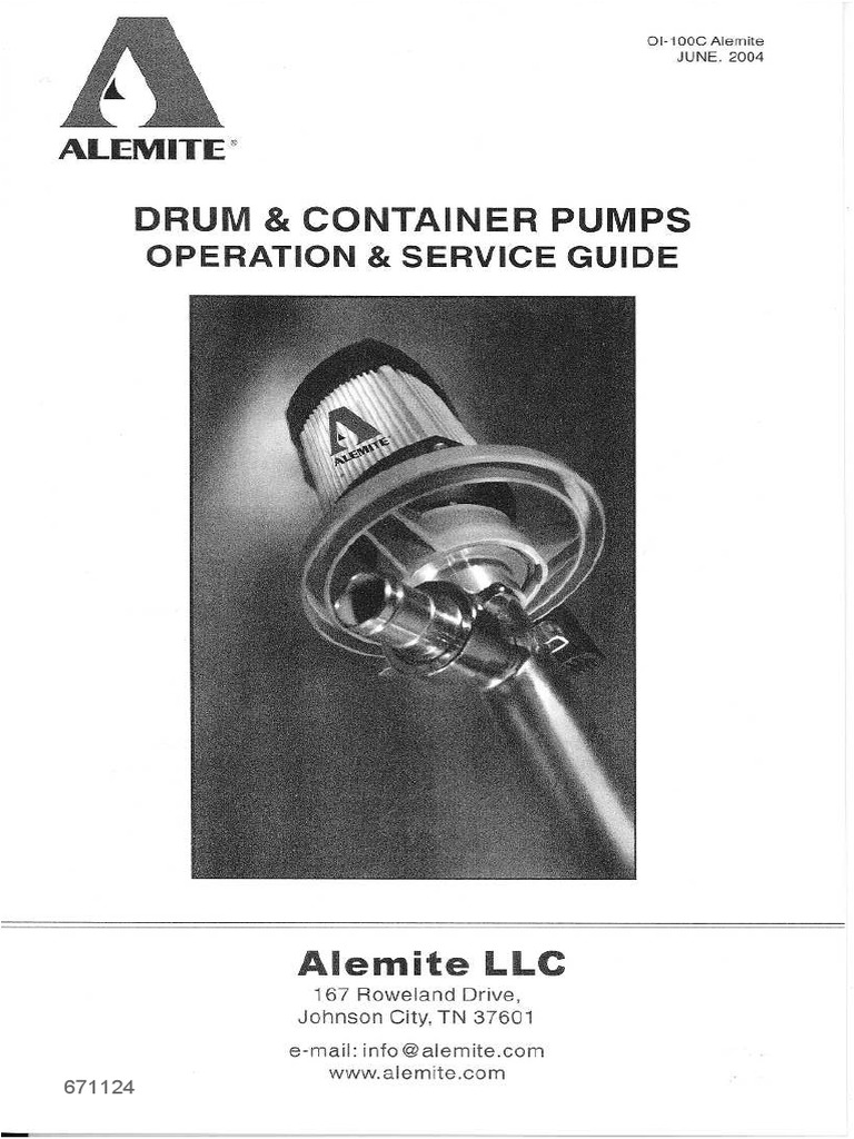 ALEMITE - 340011 User Manual | PDF