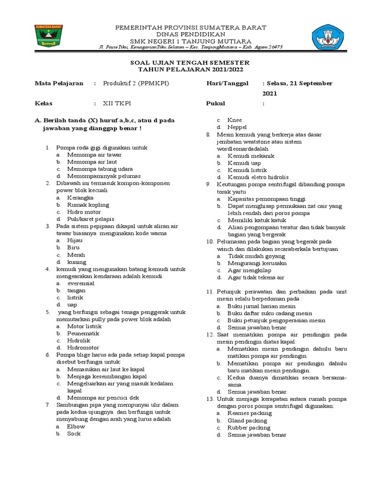Produktif 2 (PPMKPI) Kelas XII TKPI | PDF