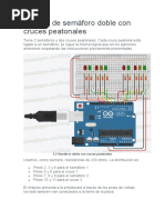 Semáforo Arduino: Proyecto Básico | PDF | Semáforo | Peatonal