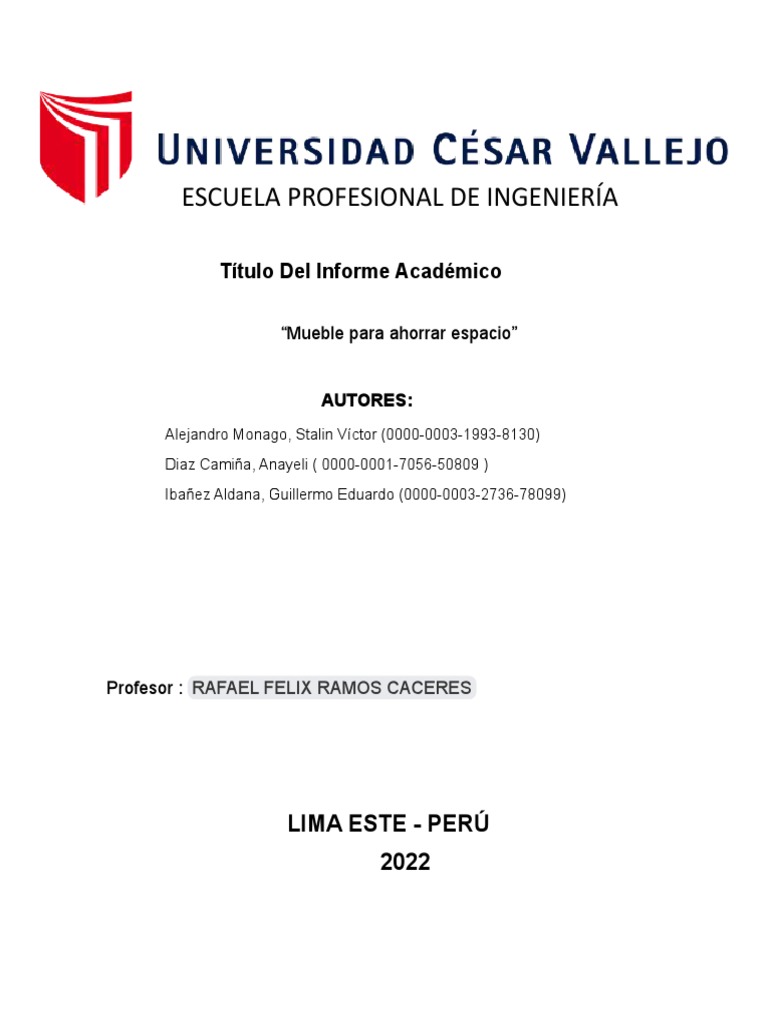 G6 Proyecto Final Mueble - Compressed | Descargar gratis PDF | Calidad (comercial) | Marketing