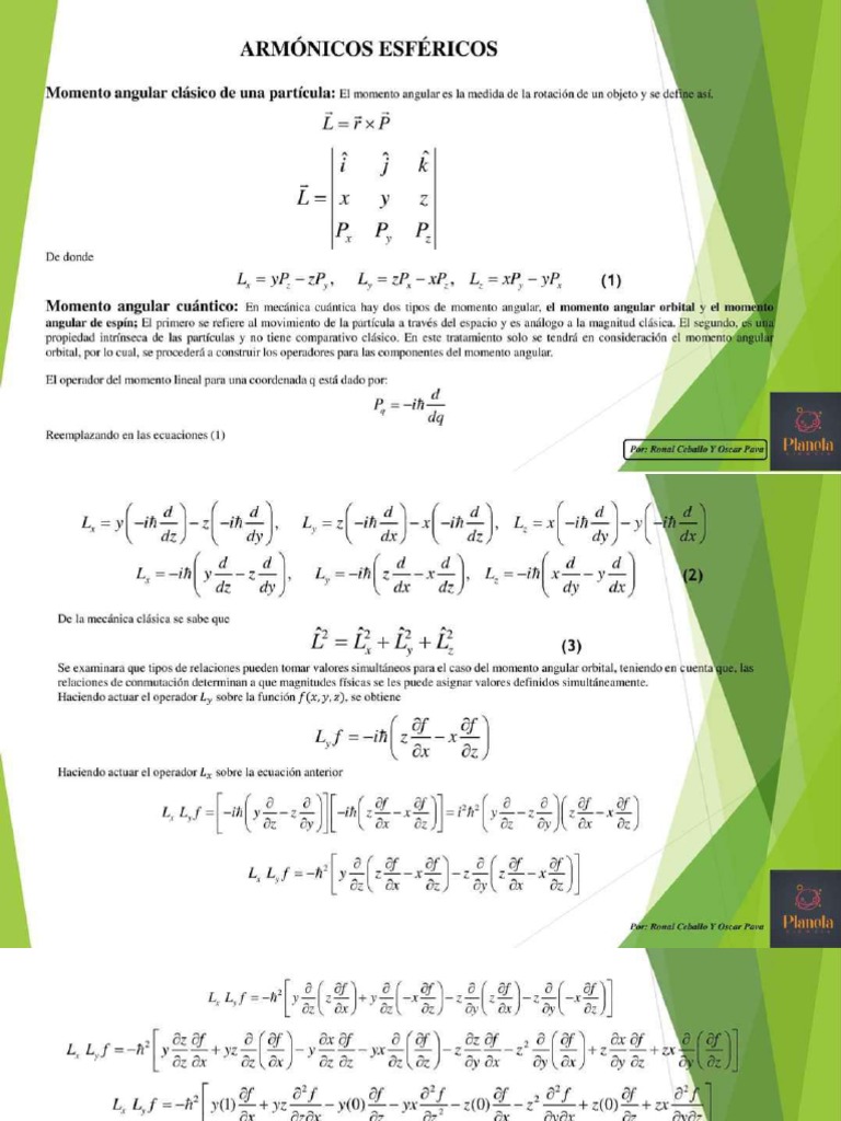 Armonicos Esfericos | PDF