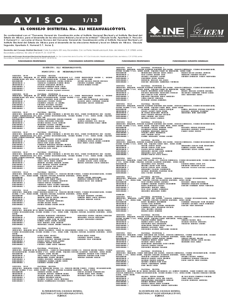 Ine Neza | PDF | Gobierno | México