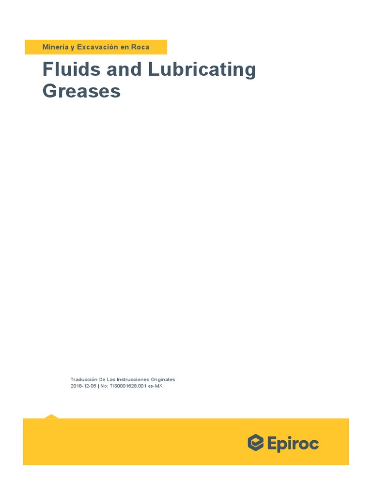 TIS0001628.001 Es-MX Fluids and Lubricating Greases Material Handling ...