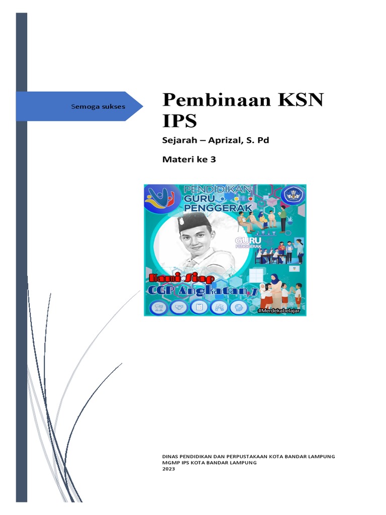 Contoh Materi KSN IPS - Ke 3 | PDF