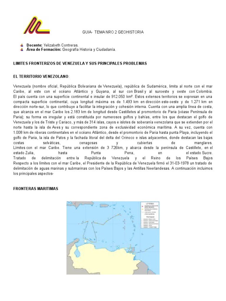 Geohistoria 4T0. #2 | PDF | Venezuela