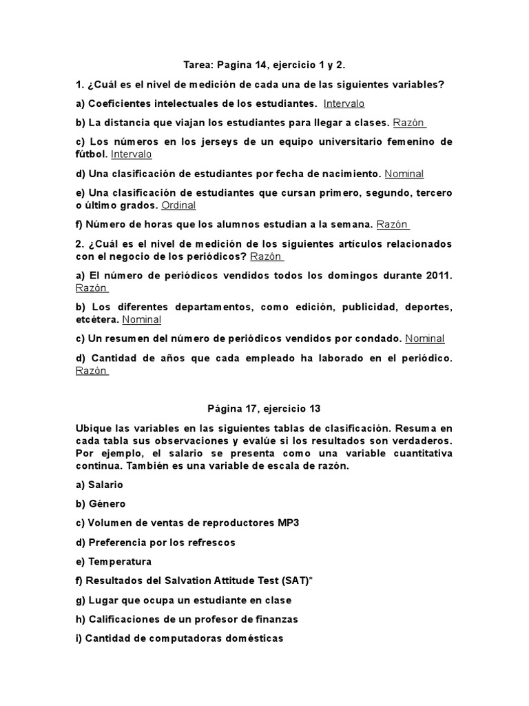 Tarea I | PDF
