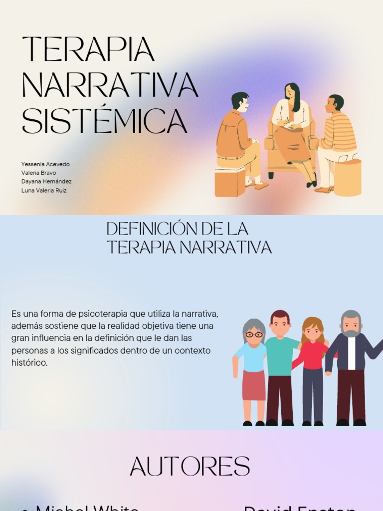 Terapia Narrativa PDF | PDF | Psicoterapia | Sicología