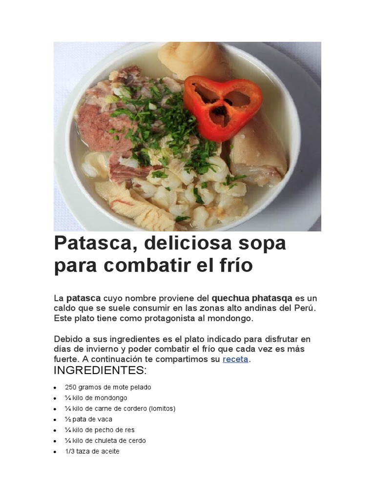 Patasca | PDF