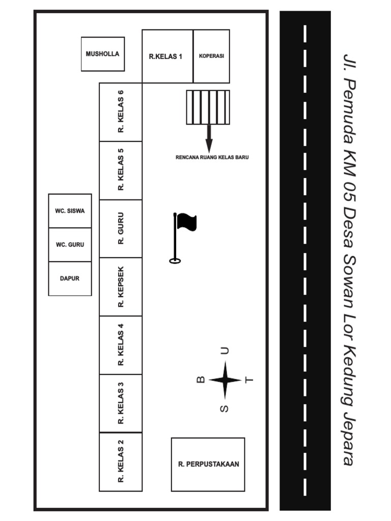 Denah Lokasi SDN 2 Sowan Lor | PDF