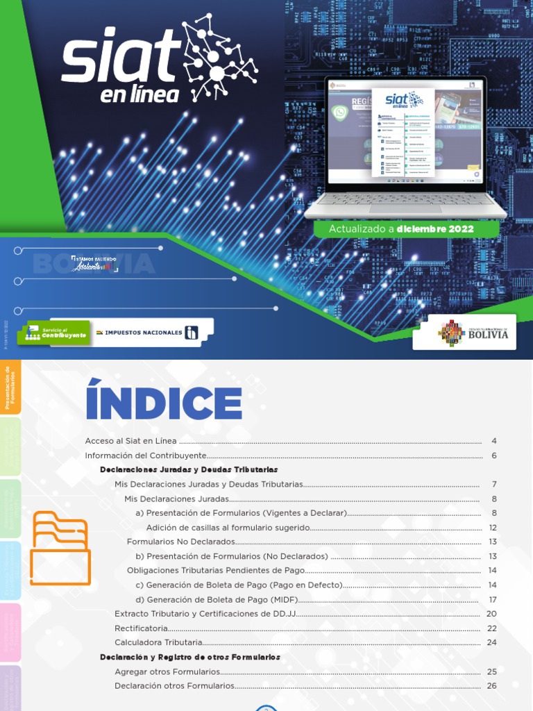 Siat en Linea 12-22 PDF | PDF | Impuestos