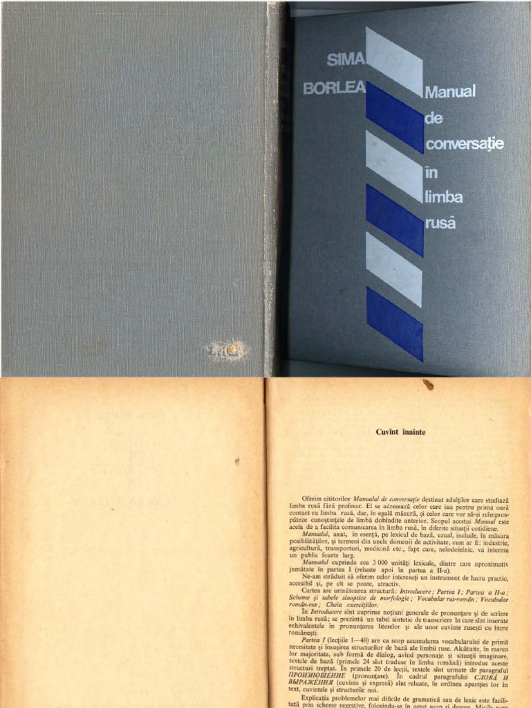 Manual de Conversatie În Limba Rusã v2 PDF | PDF