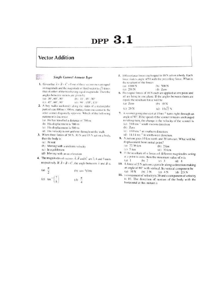 Vector DPP PDF | PDF