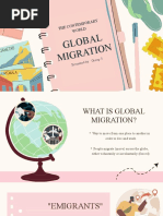 Global Migration | PDF | Immigration | Human Migration