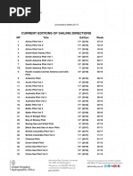 Admiralty Sailing Directions Overview | PDF | Hydrography | Physical ...