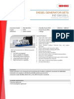 Doosan P126TI Spec Datasheet | PDF | Pump | Engines
