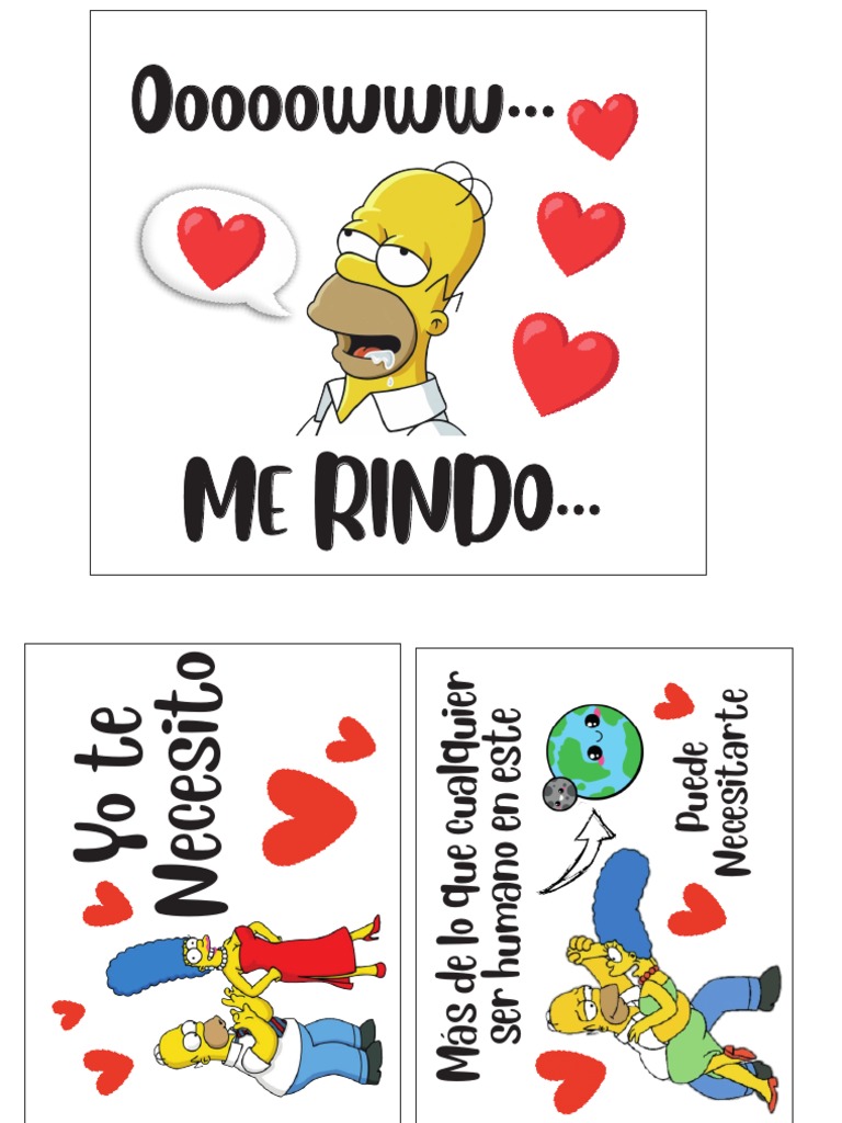 Frase Homero Me Rindo | PDF