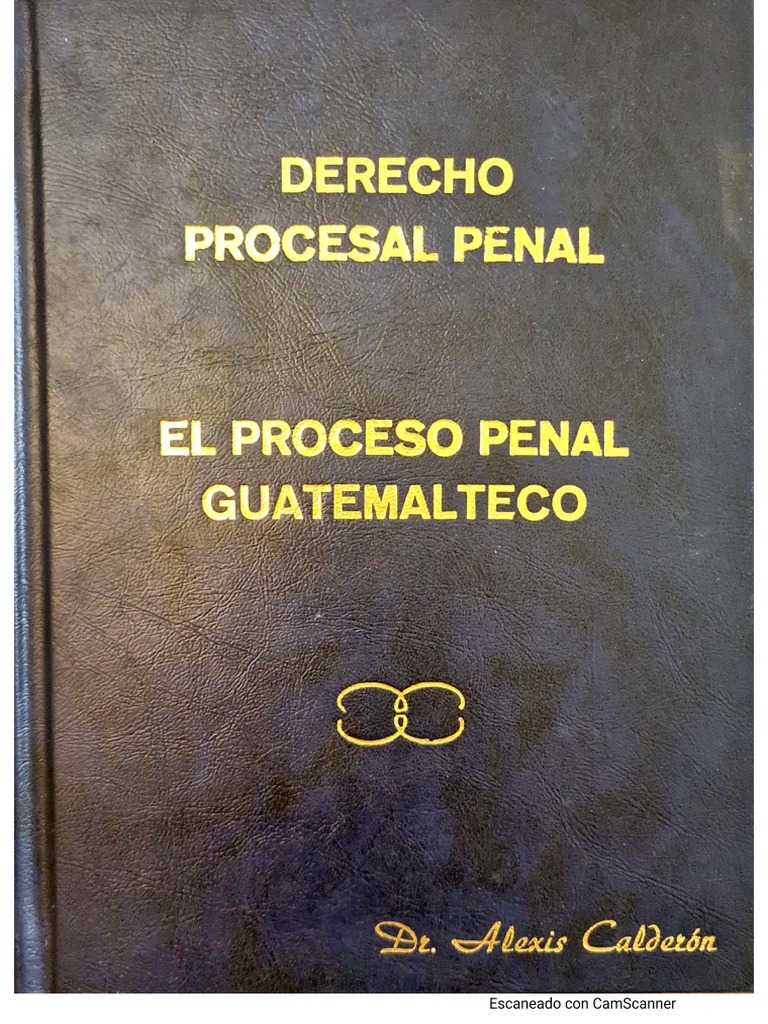 I. El Proceso Penal Guatemalteco. Unidad I.pdf | PDF