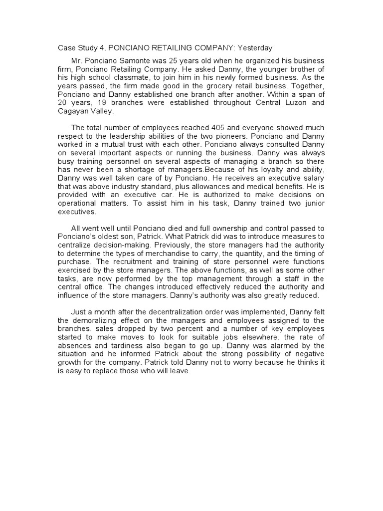 Case Study 4 8 | PDF