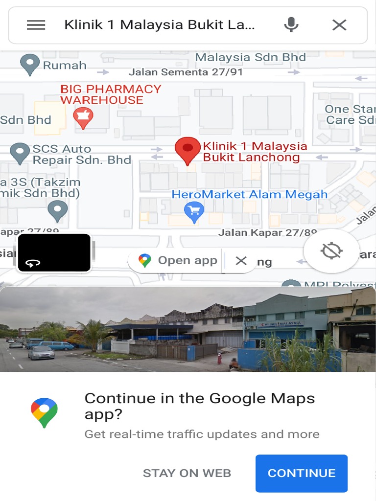 Klinik 1 Malaysia Bukit Lanchong - Google Maps | PDF