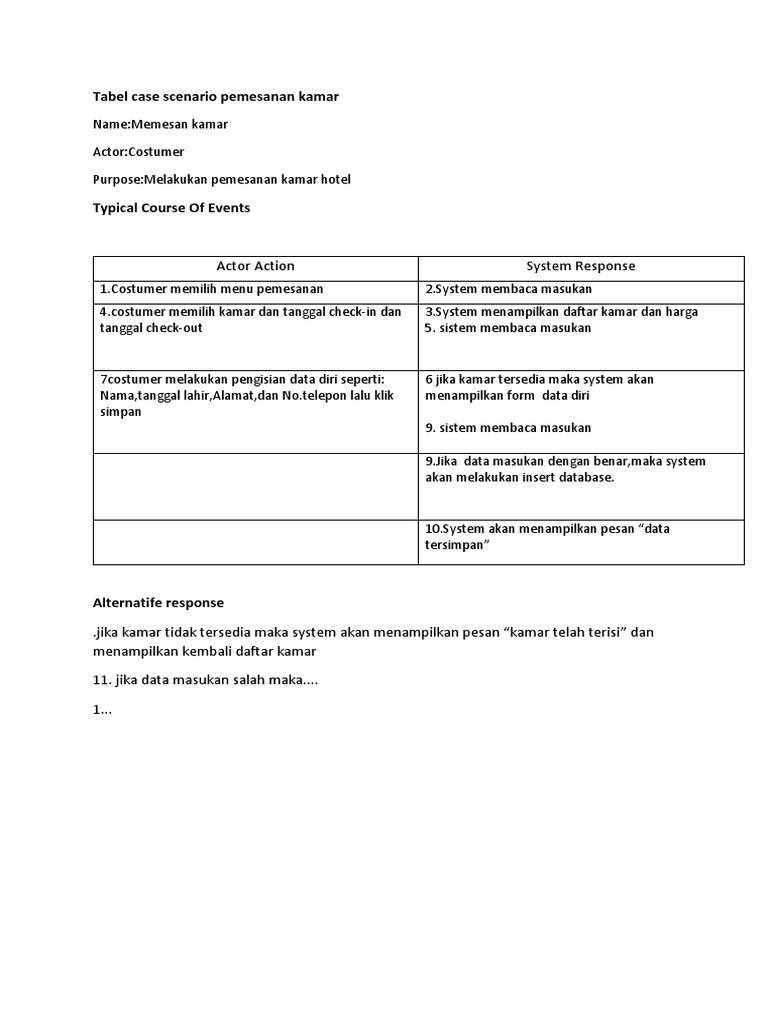 Panduan Pemesanan dan Pembayaran Kamar Hotel | PDF