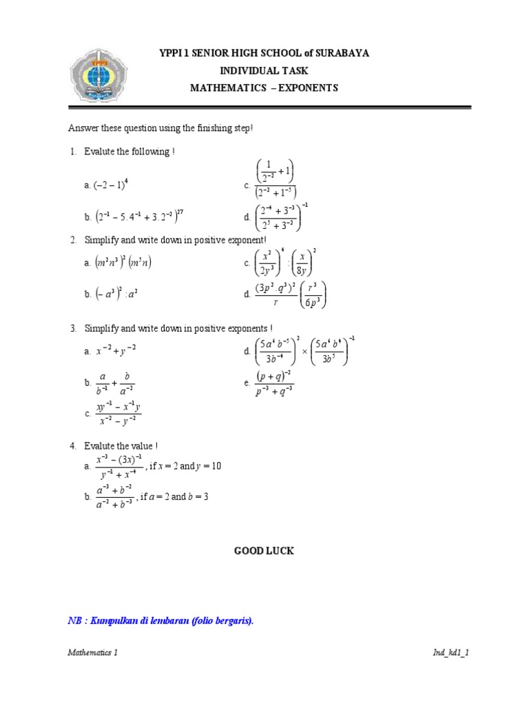 Ind KD1 1 (Math) | PDF | Mathematics