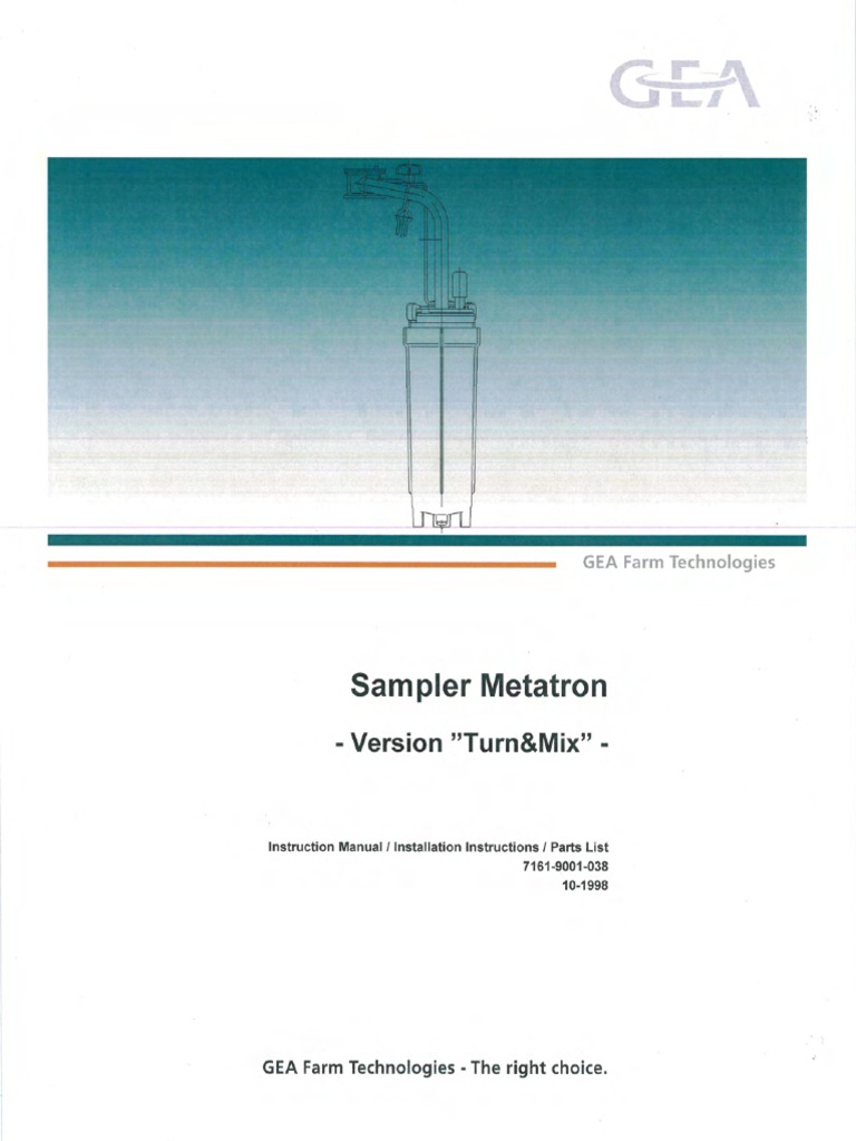 Dematron 75 Manual | PDF
