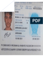 Indian Passport Sample Application | PDF | Passport | Biometrics