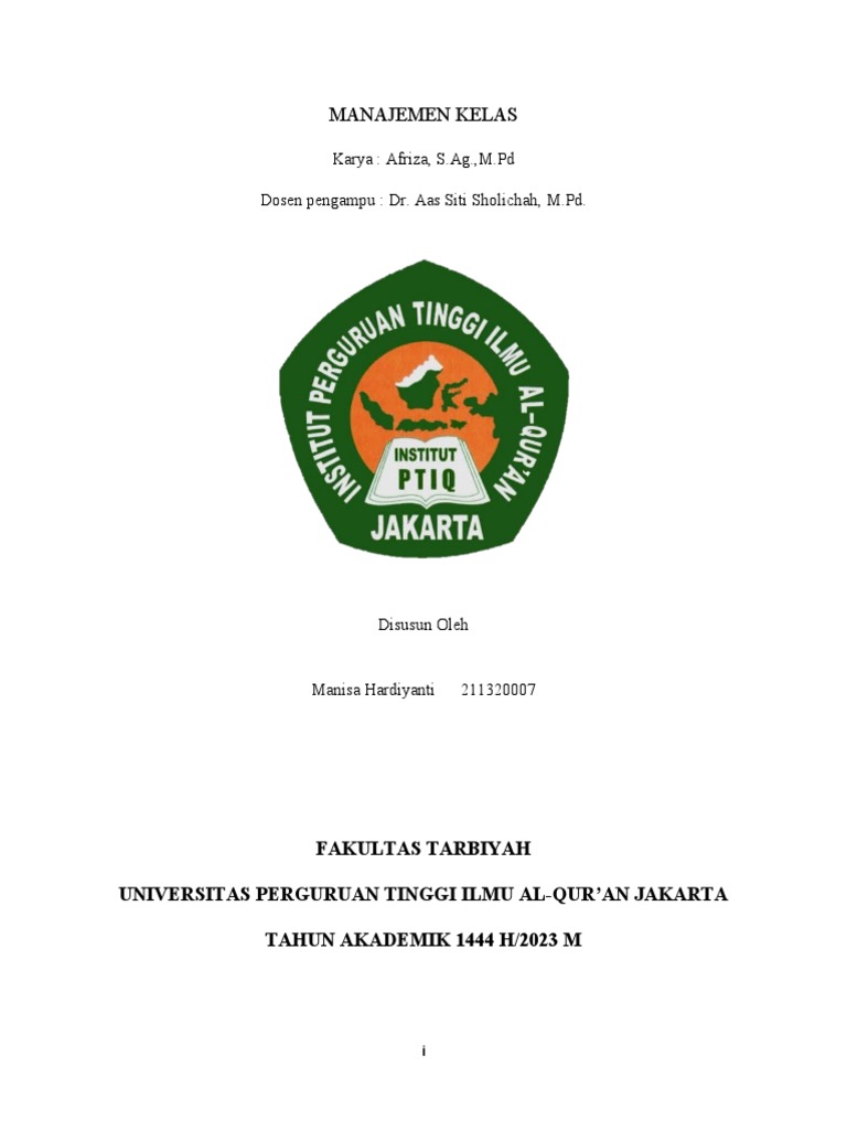 Resume Buku Strategi Dan Manajemen Kelas | PDF | Karier & Perkembangan