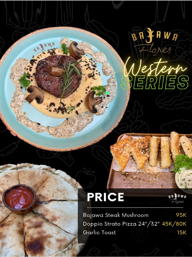 Menu Kopi Bajawa Flores PDF | PDF | Hamburgers | Coffee