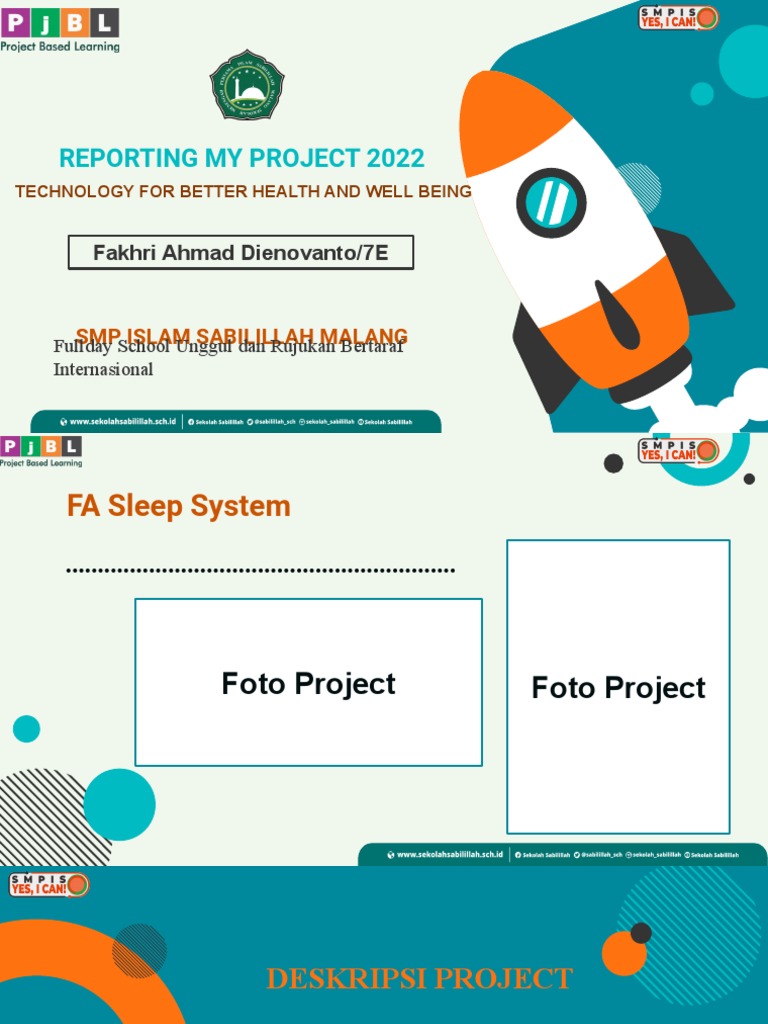 TEMPLATE PPT REPORTING ASSEMBLY PJBL TEMA 3 (Autosaved) | PDF