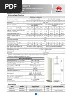 ATR4518R6v06: Antenna Specifications | PDF | Wireless | Telecommunications