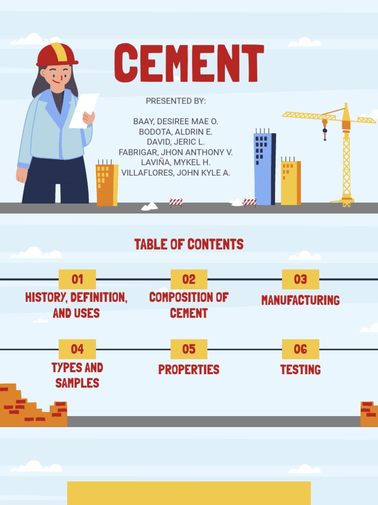 Group 3 Cement | PDF | Cement | Concrete